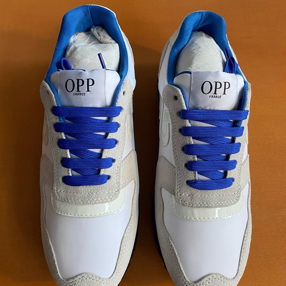 OPP | Shoes | Opp French Laceup Suede Sneakers White | Poshmark